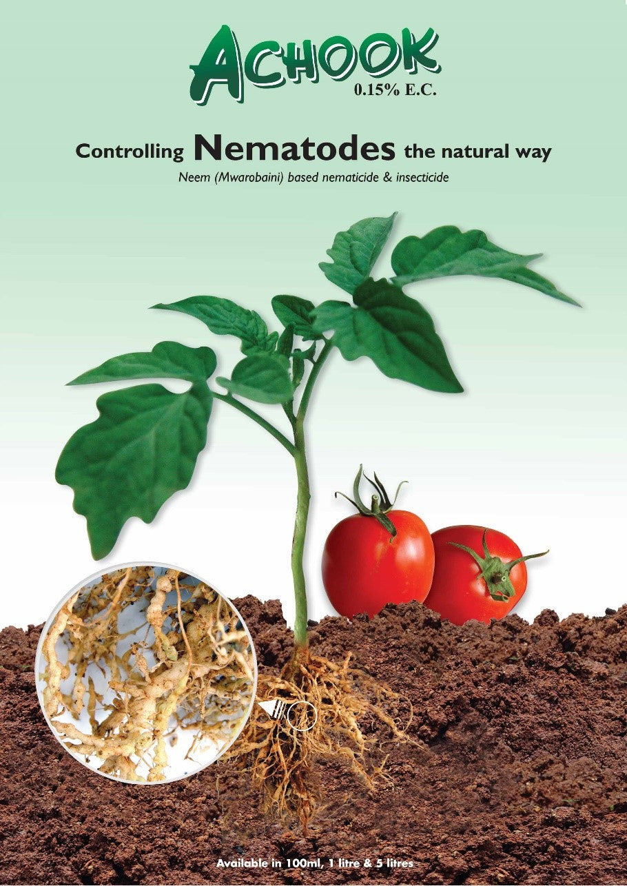 Achook Neem Based Nematicide / Insecticide Organix 100ml – Davis ...